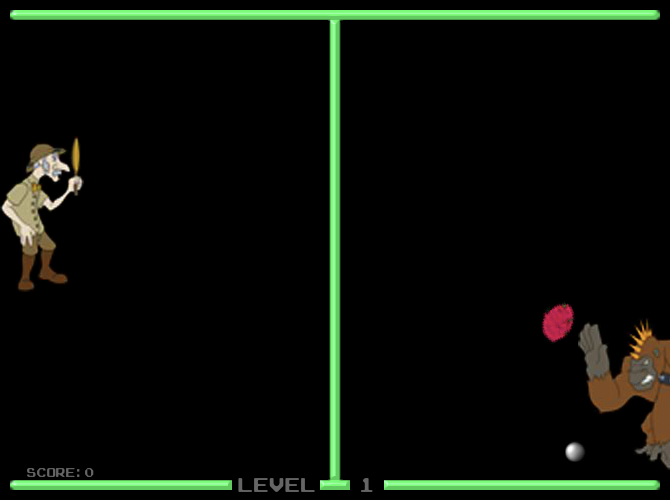 Screenshot of Punky Pong (Browser, 2009) - MobyGames