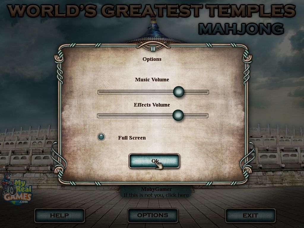 Screenshot of World's Greatest Temples Mahjong (Windows, 2012) - MobyGames