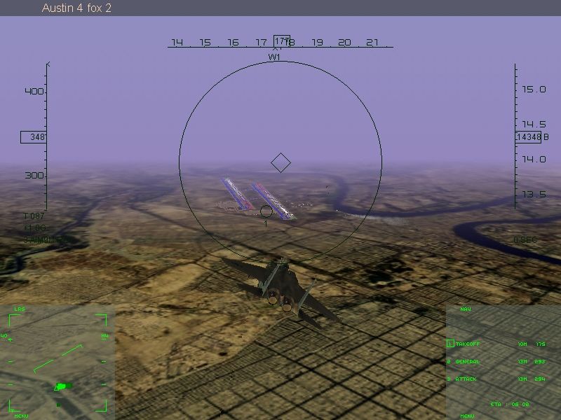 Screenshot of Jane's Combat Simulations: USAF - United States Air Force ...