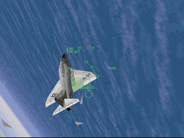 Screenshot of Jane's Combat Simulations: USNF'97 - U.S. Navy Fighters ...