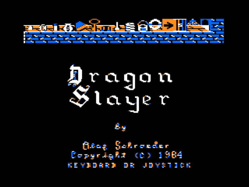 Dragon Slayer (1984) - MobyGames