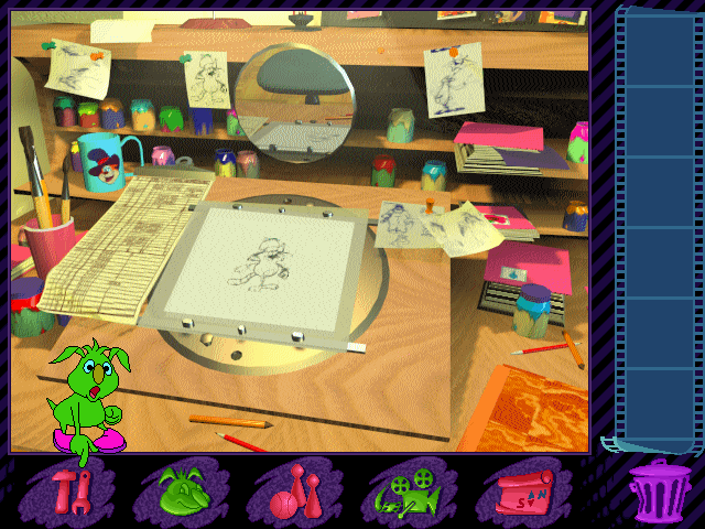 Screenshot of Gordi's Magical Movie Adventure (Windows 3.x, 1998 ...