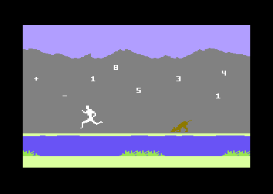 Screenshot of The Math Busters (Commodore 64, 1984) - MobyGames