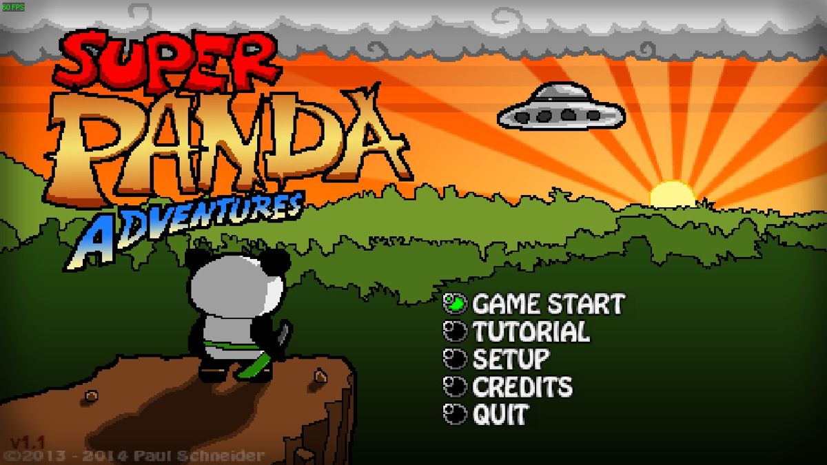 Screenshot of Super Panda Adventures (Windows, 2013) - MobyGames