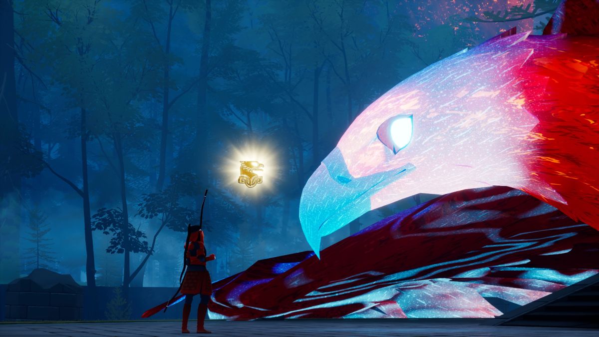 Screenshot of The Pathless (PlayStation 5, 2020) - MobyGames