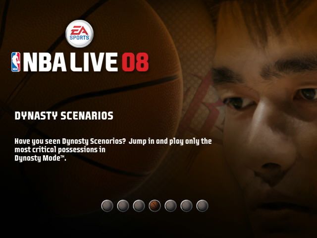 Screenshot of NBA Live 08 (Windows, 2007) - MobyGames