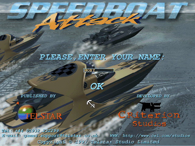 Screenshot of Speedboat Attack (Windows, 1997) - MobyGames