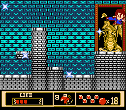 Screenshot of Jackie Chan's Action Kung Fu (NES, 1990) - MobyGames