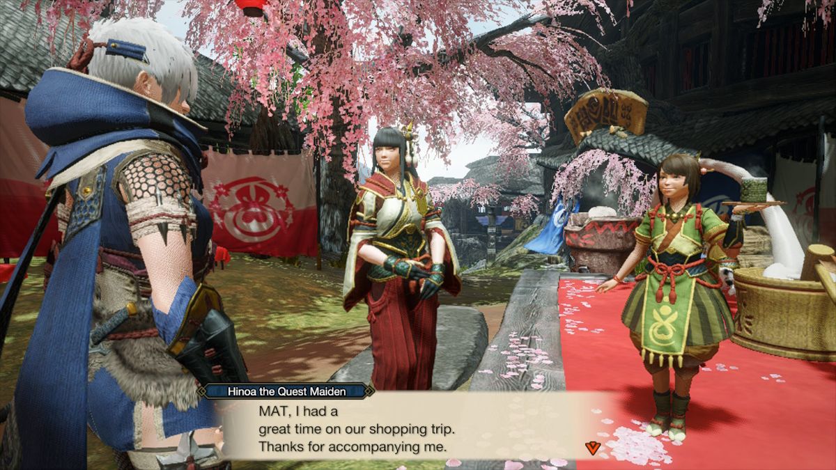 Screenshot of Monster Hunter: Rise (Nintendo Switch, 2021) - MobyGames