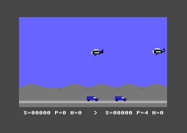 Screenshot of Flying Ace (Commodore 64, 1983) - MobyGames