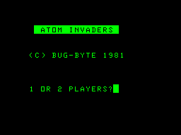Atom Invaders (1981) - MobyGames