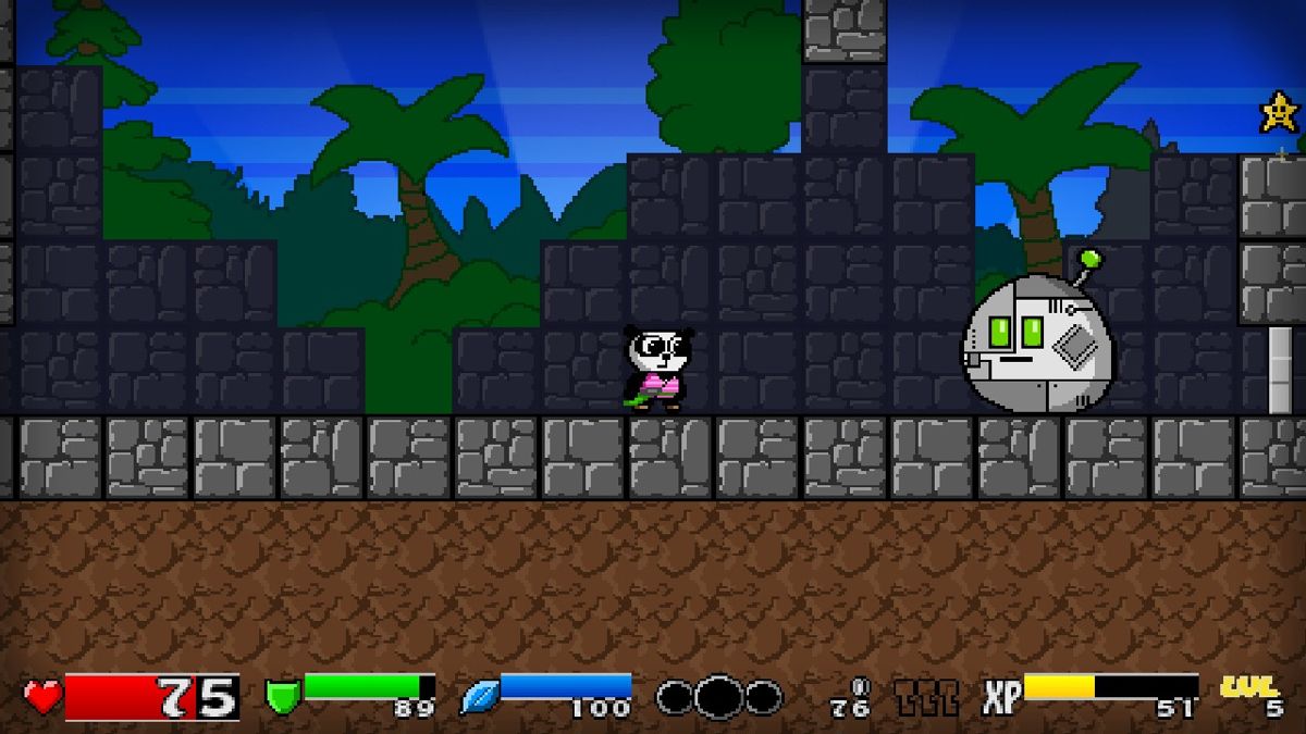 Screenshot of Super Panda Adventures (Windows, 2013) - MobyGames