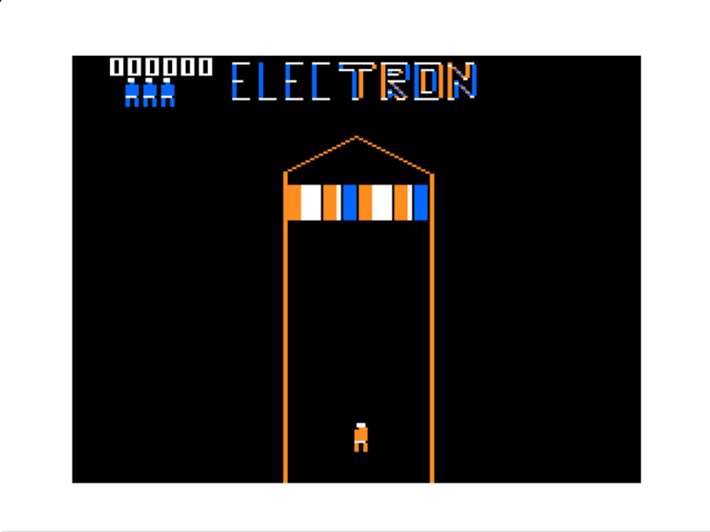 Screenshot of Electron (TRS-80 CoCo, 1983) - MobyGames