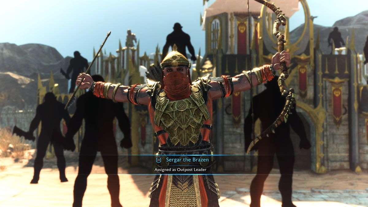 Screenshot of Middle-earth: Shadow of War - Desolation of Mordor ...