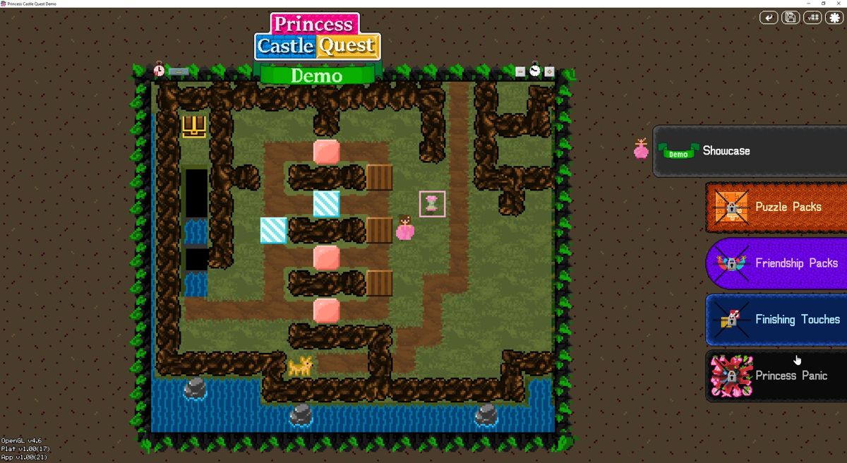 Screenshot of Princess Castle Quest (Windows, 2021) - MobyGames
