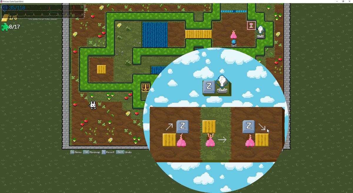 Screenshot of Princess Castle Quest (Windows, 2021) - MobyGames
