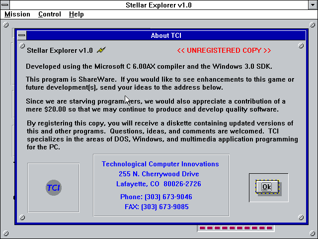 Stellar Explorer (1992) - MobyGames