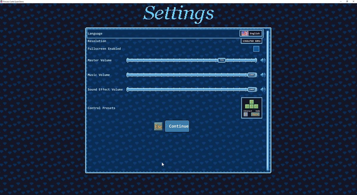 Screenshot of Princess Castle Quest (Windows, 2021) - MobyGames