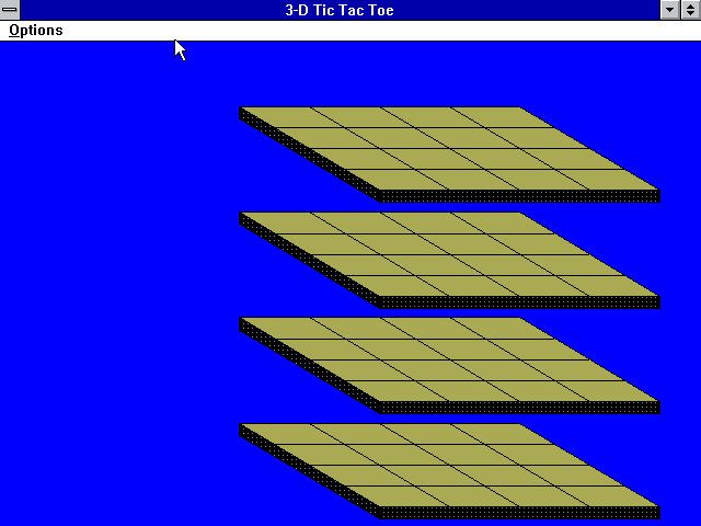 3-D Tic Tac Toe (1991) - MobyGames