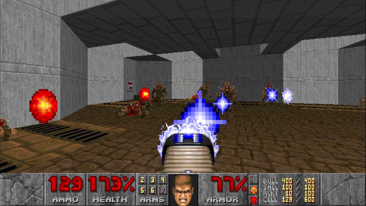 Screenshot of Doom II (PlayStation 4, 2017) - MobyGames
