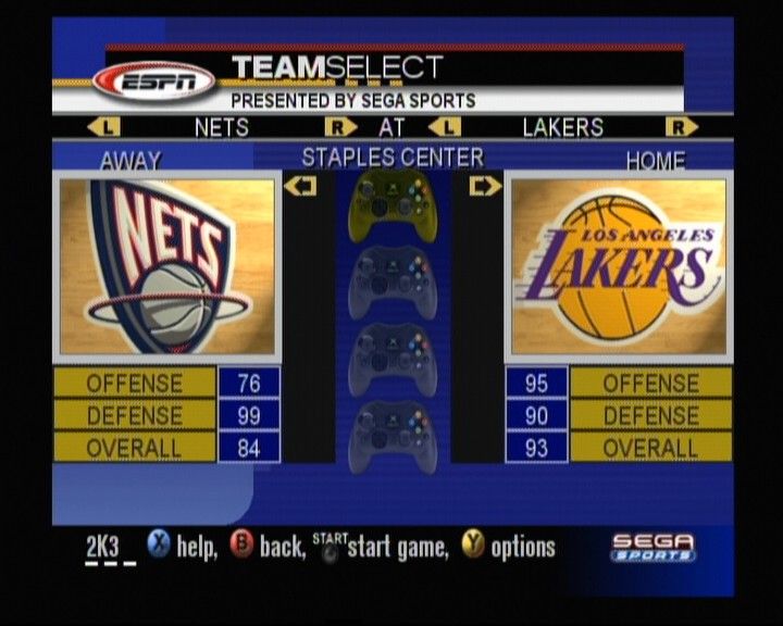 Screenshot of NBA 2K3 (Xbox, 2002) - MobyGames