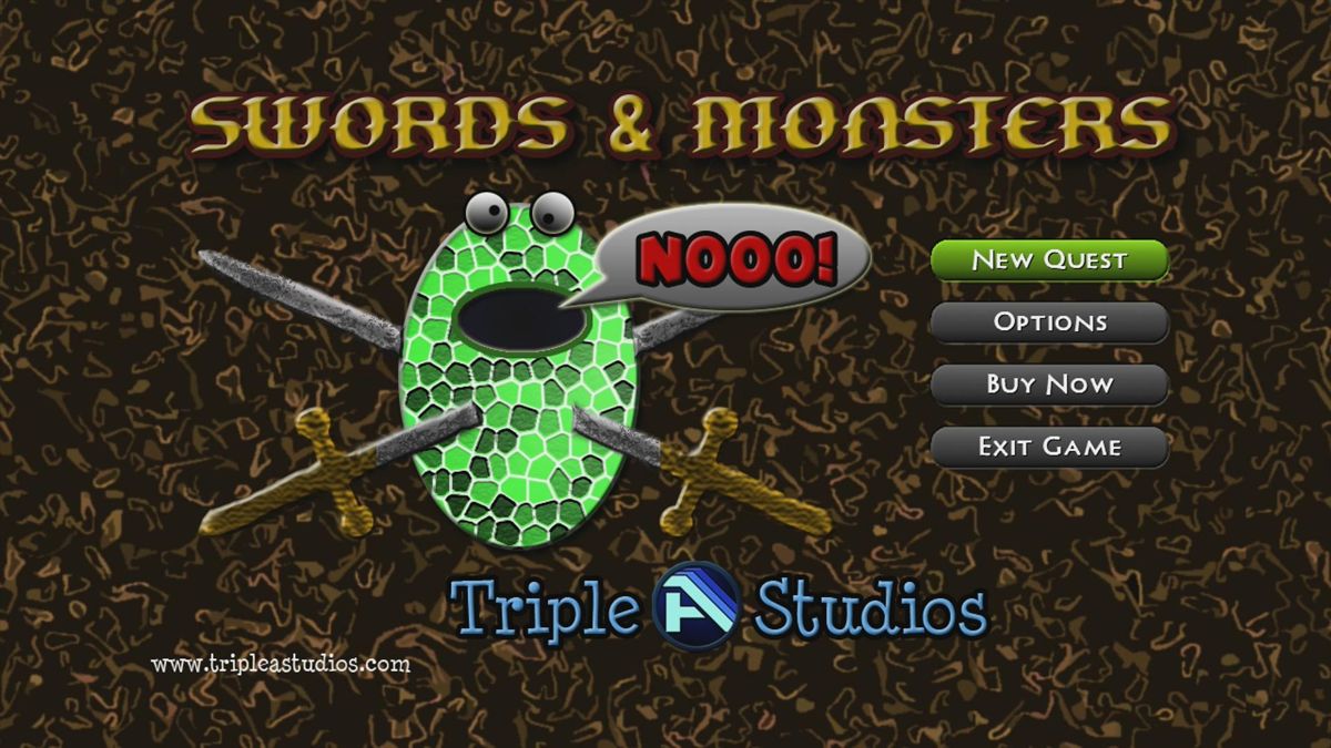 Screenshot of Swords and Monsters (Xbox 360, 2008) - MobyGames