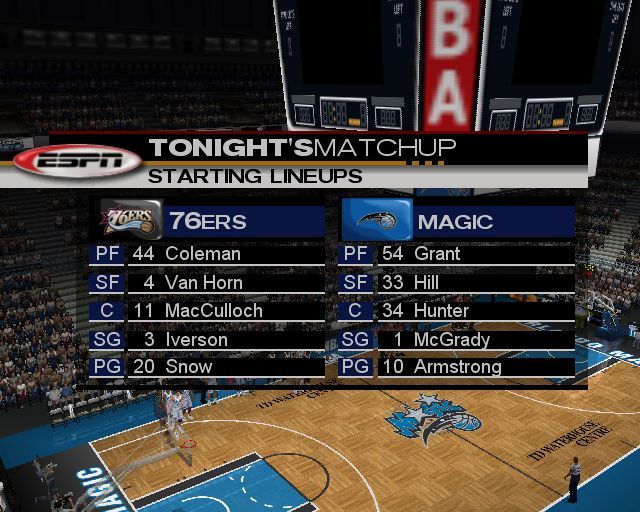 Screenshot of NBA 2K3 (PlayStation 2, 2002) - MobyGames