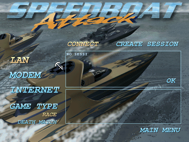 Screenshot of Speedboat Attack (Windows, 1997) - MobyGames