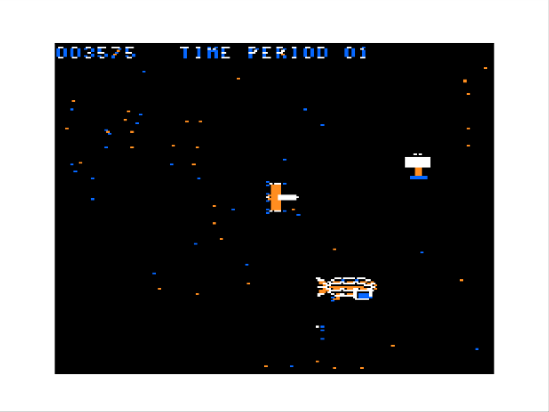 Screenshot of Time Patrol (TRS-80 CoCo, 1983) - MobyGames