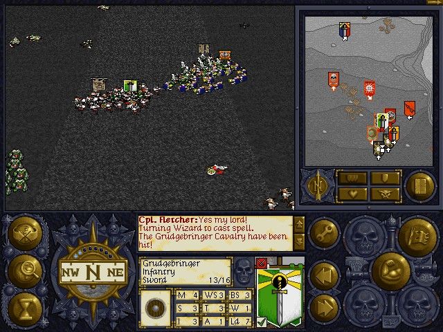 Screenshot of Warhammer: Shadow of the Horned Rat (Windows, 1995 ...