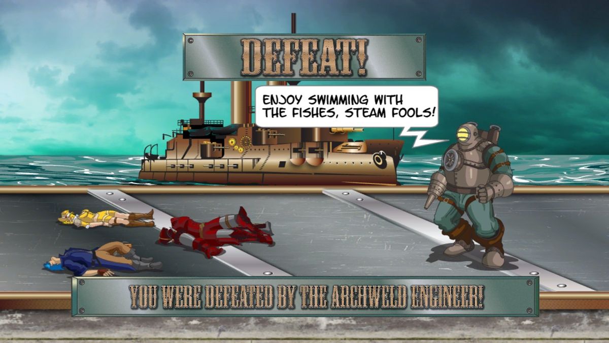 Screenshot of Steam Heroes (Windows, 2015) - MobyGames