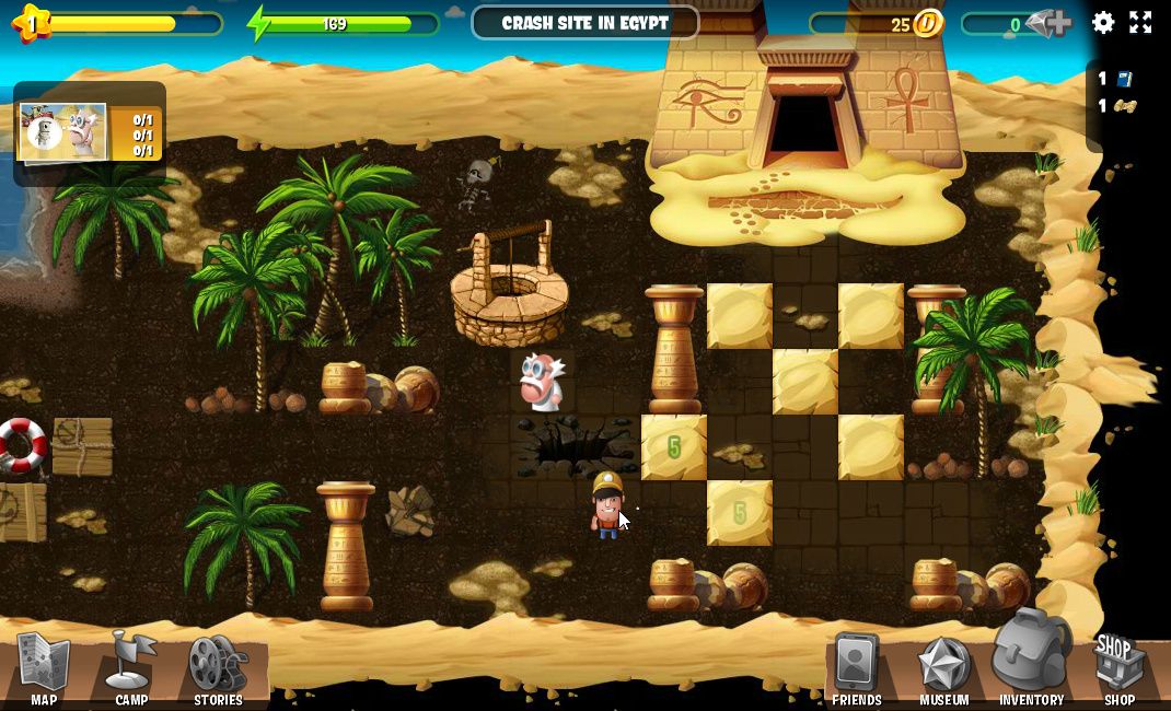 Screenshot of Diggy's Adventure (Browser, 2012) - MobyGames