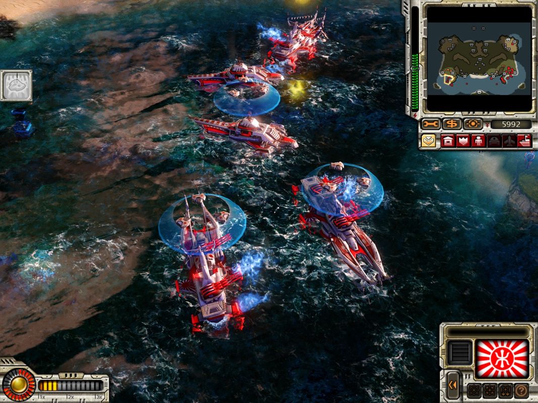 Screenshot of Command & Conquer: Red Alert 3 (Windows, 2008) - MobyGames