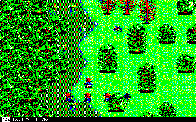 Screenshot of First Queen (PC-98, 1988) - MobyGames