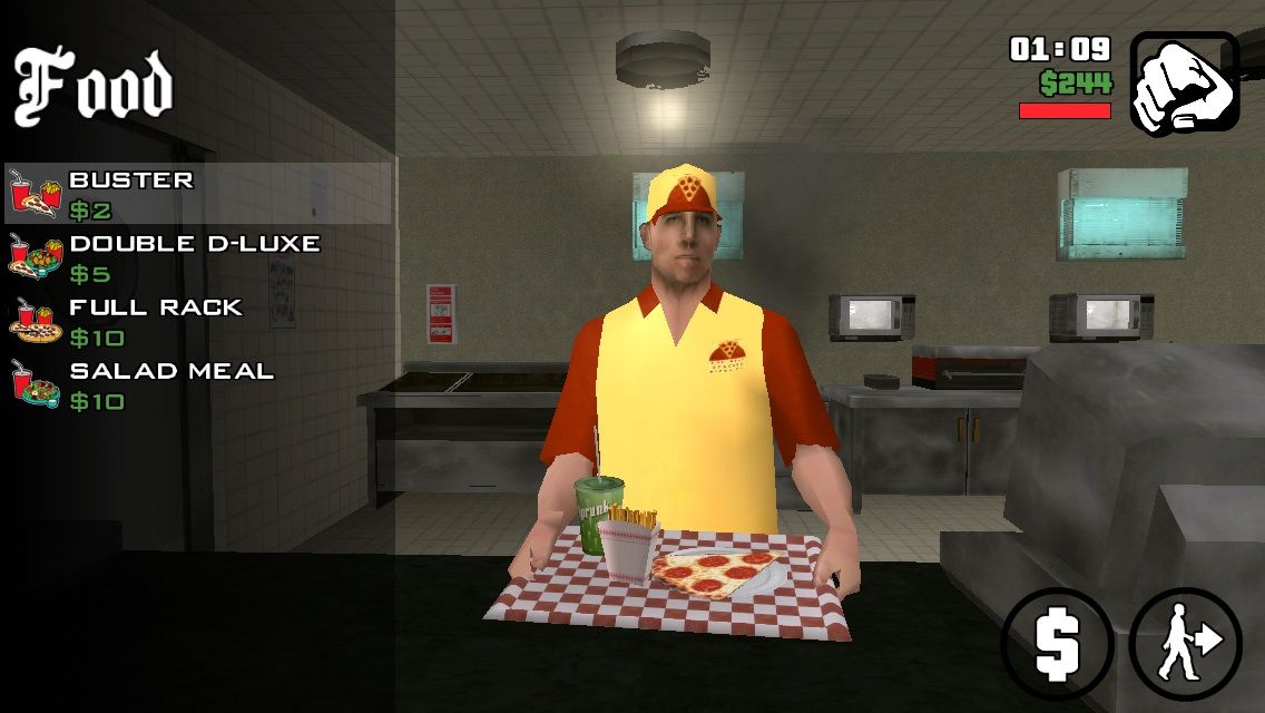 Screenshot Of Grand Theft Auto San Andreas Iphone 2004 Mobygames
