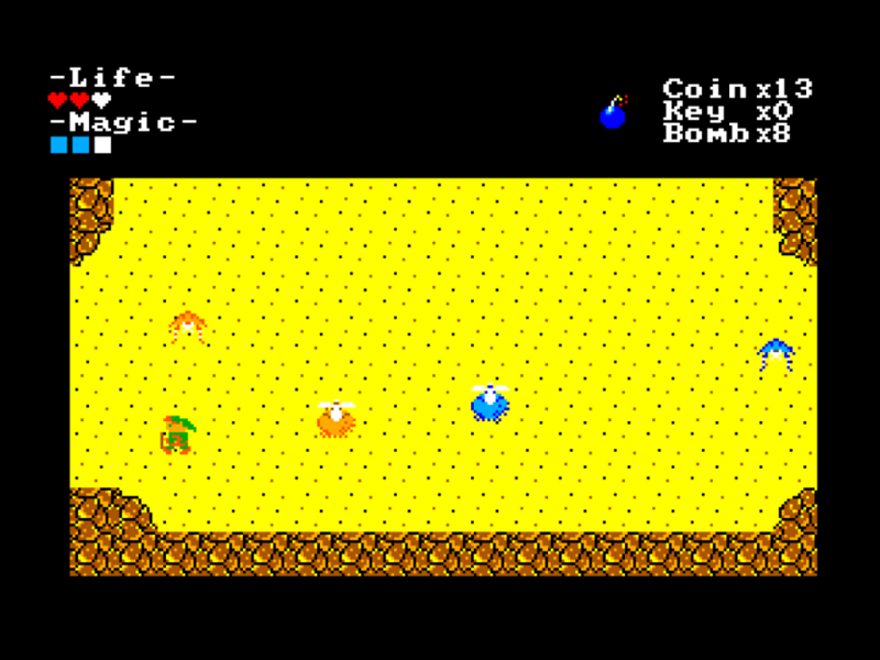 Screenshot of The Quest for Thelda: A Journey Into Adventure (TRS-80 ...