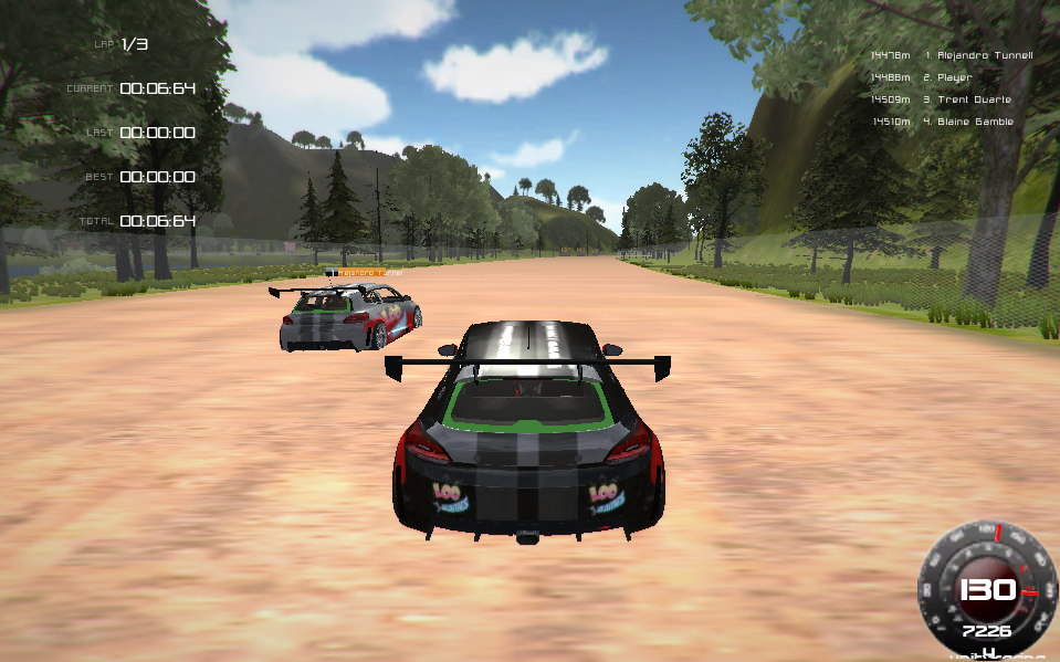 Screenshot of European Rally Circuit (Browser, 2013) - MobyGames