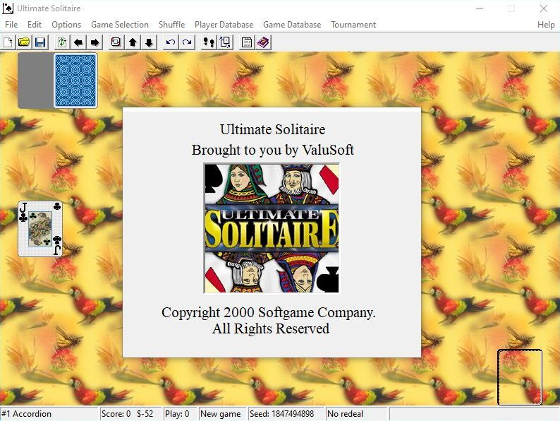 Ultimate Solitaire 500 screenshots - MobyGames