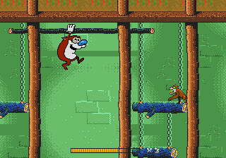 Screenshot of The Ren & Stimpy Show: Stimpy's Invention (Genesis, 1993 ...