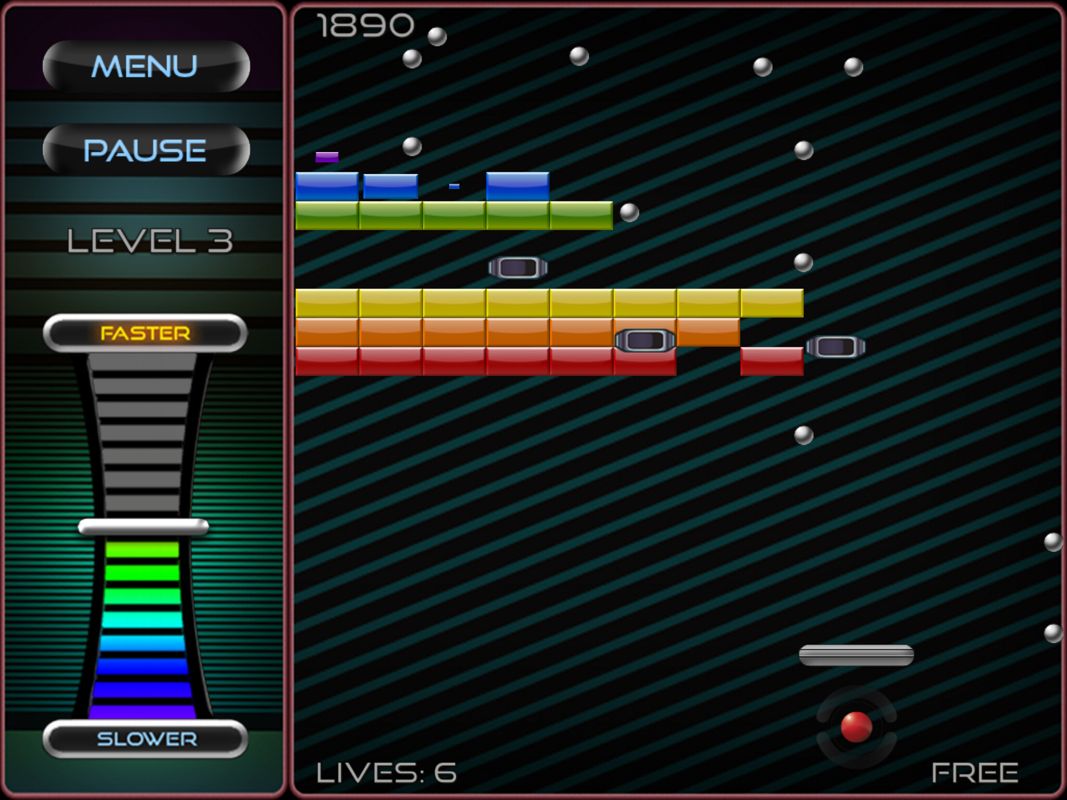 Screenshot of Breakout: Boost (iPad, 2011) - MobyGames