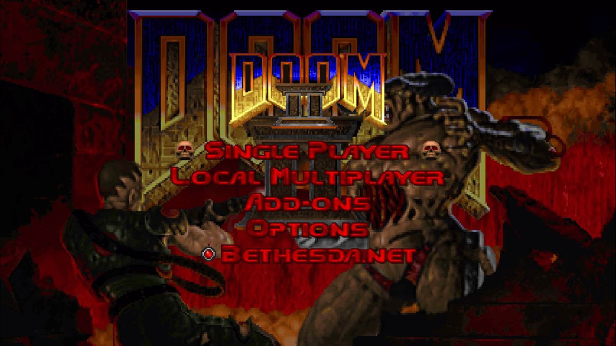 Screenshot of Doom II (PlayStation 4, 2017) - MobyGames