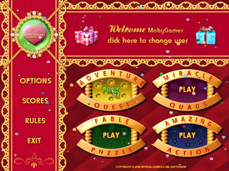 Screenshot of Gift Quest: Valentine's Day (Windows, 2008) - MobyGames