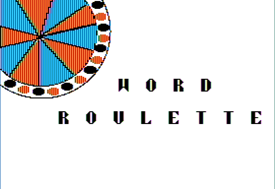 Word Roulette Releases - MobyGames
