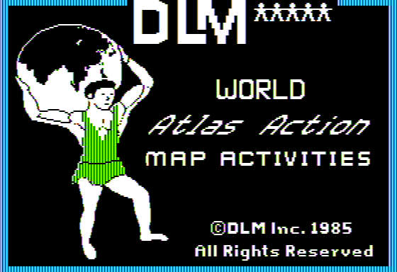 World Atlas Action: Map Activities (1985) - MobyGames