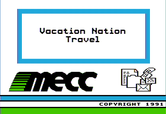 Vacation Nation Travel (1991) - MobyGames