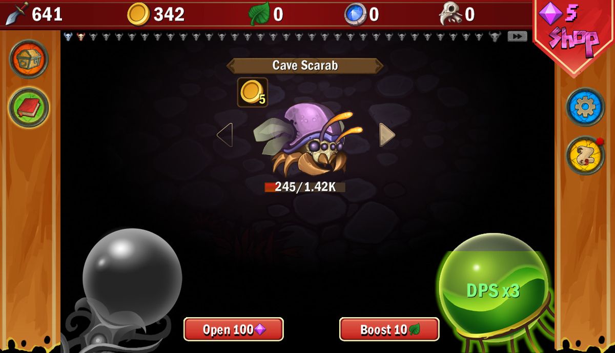 Screenshot of DPS Idle (Windows, 2020) - MobyGames