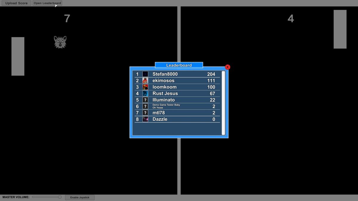 Screenshot of Endless Furry Ping-Pong (Windows, 2021) - MobyGames