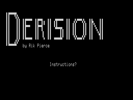 Derision (1983) - MobyGames