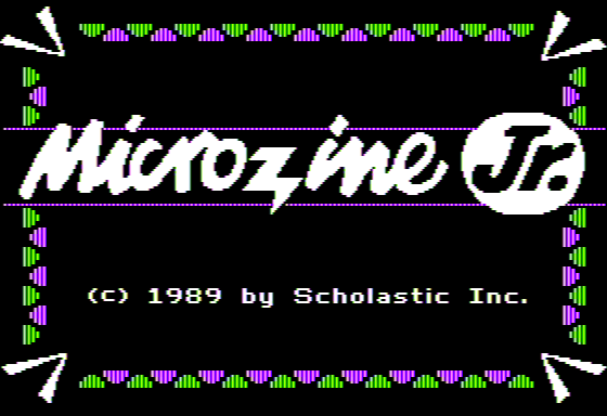 Microzine Jr. #4 (1989) - MobyGames