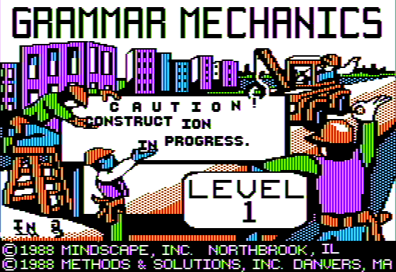 Grammar Mechanics (1988) - MobyGames